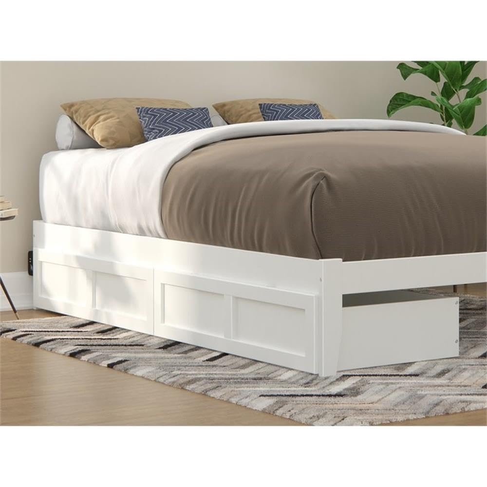 AFI, Bed Drawer Set of 2 Twin/Full, White