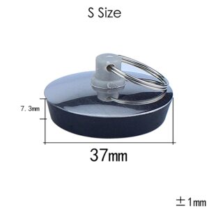 3 Size Universal Stainless Bathtub Drain Plug, Kitchen Bathroom Laundry Bar Water Stopper, Drain Stopper for Bathtub and Bathroom Sink Wash Basin Bounce