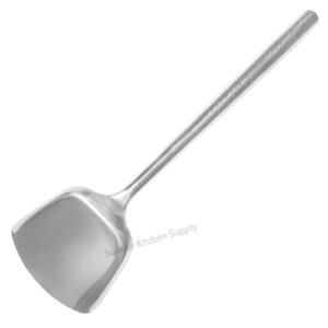 SUNRISE Kitchen Supply All Stainless Steel Wok Shovel #3