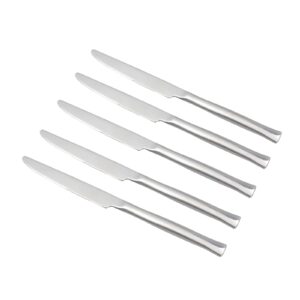 idomy 12-piece stainless steel kitchen dinner knife