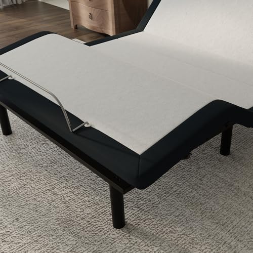 Blissful Nights e4 King Adjustable Bed Frame with Massage, Anti-Snore, Zero Gravity, USB Charging, Under Bed Lights, Wireless Remote Head and Foot Incline