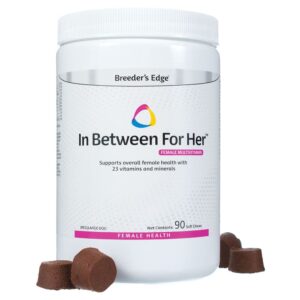 Revival Animal Health Breeder's Edge in Between for Her, Female Multivitamin for Med/Lg Dog- 90 ct