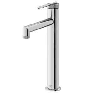 vigo sterling 11'' h single handle single-hole bathroom vessel faucet in chrome-vg03032ch