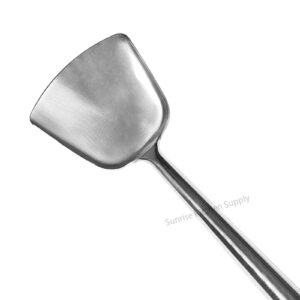 SUNRISE Kitchen Supply All Stainless Steel Wok Shovel #3