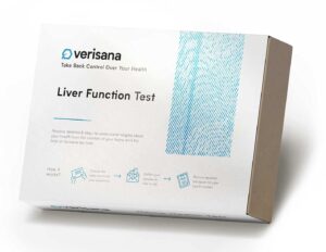 verisana liver function test – comprehensive test for liver diseases – measures alt, ast and tbili – home testkit – clia certified laboratory analysis