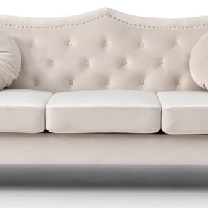 Glory Furniture Hollywood Sofas, Ivory