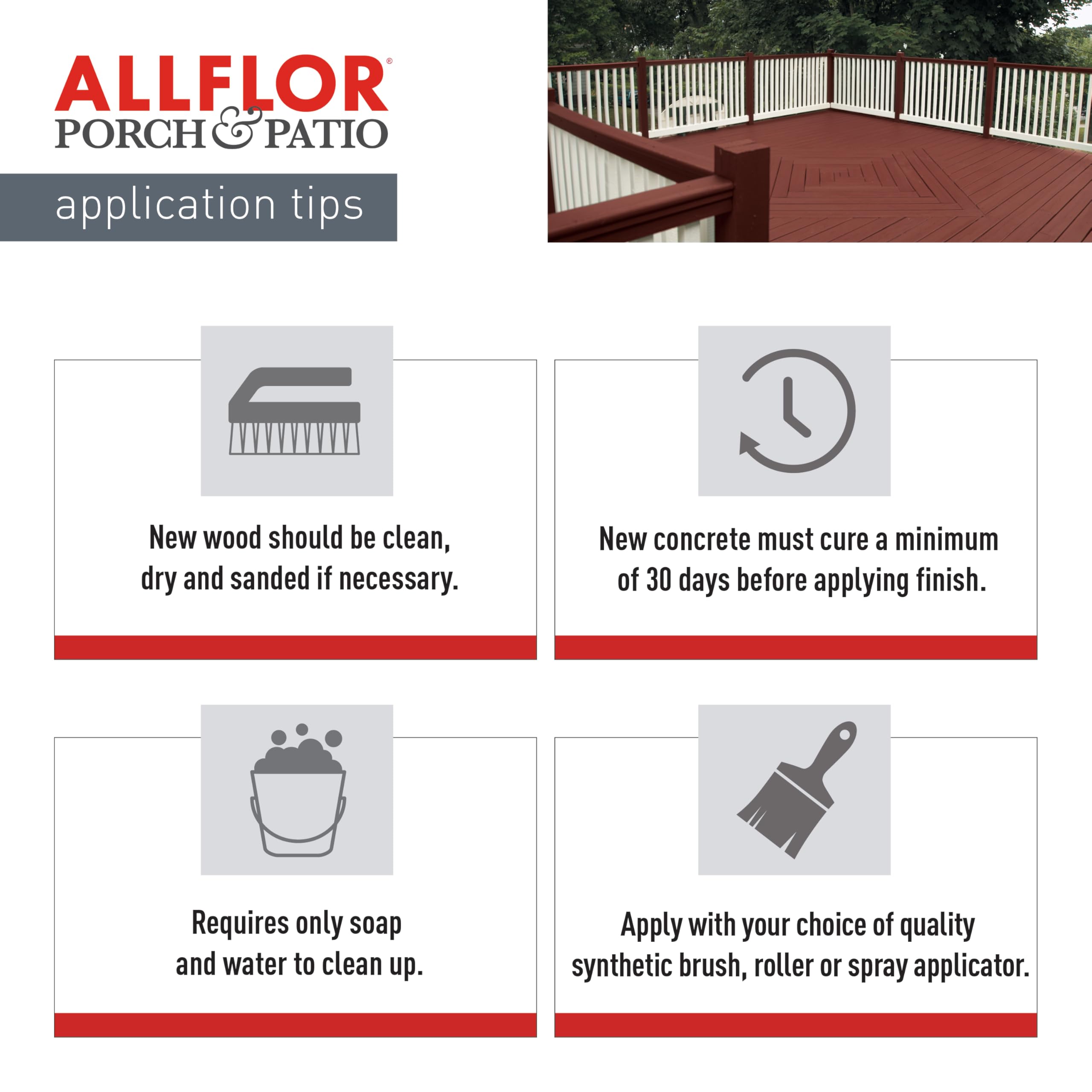 CALIFORNIA PAINTS ALLFLOR Porch, Patio and Floor Enamel Paint, Black, 1 Quart, Extremely Durable Water-Based Formula, Ideal for Patios, Pool Decks, Basements & More