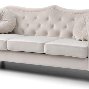 Glory Furniture Hollywood Sofas, Ivory