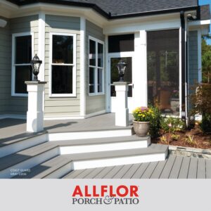 CALIFORNIA PAINTS ALLFLOR Porch, Patio and Floor Enamel Paint, Black, 1 Quart, Extremely Durable Water-Based Formula, Ideal for Patios, Pool Decks, Basements & More