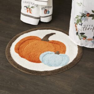 SKL Home Fall Nature's Harvest Rug for Bath/Kitchen, Multi