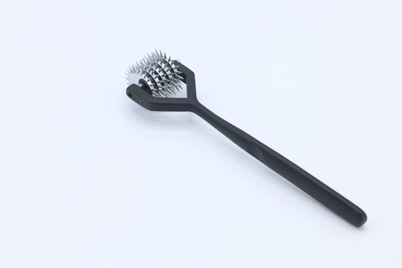 Wartenberg Neuro Pinwheel Stainless Steel 5 Head Diagnostic Instrument Pin Wheel - Black Coated