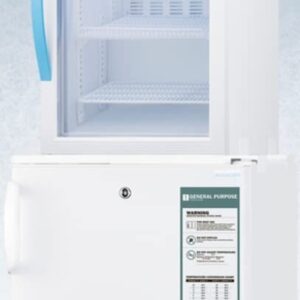 Accucold ARG3PV-ADA305AFSTACK Stacked Combination of ARG3PV Automatic Defrost Vaccine Refrigerator with ADA305AF Manual Defrost Vaccine Freezer, Hospital Grade Cords with Green Dot Plugs