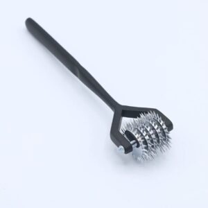 Wartenberg Neuro Pinwheel Stainless Steel 5 Head Diagnostic Instrument Pin Wheel - Black Coated