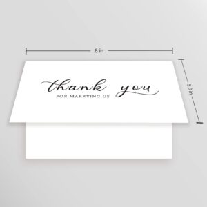 Wedding Card to Officiant, Thank You for Marrying Us, Thank You Card for Priest, Minister, Judge, Pastor