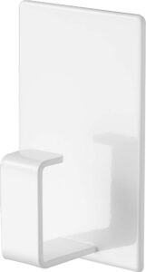 yamazaki 5417 magnetic laundry basket holder, white, approx. w 3.1 x d 1.7 x h 4.7 inches (8 x 4.3 x 12 cm), tower, float, organize