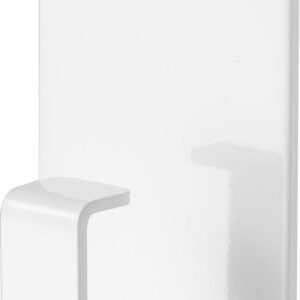 Yamazaki 5417 Magnetic Laundry Basket Holder, White, Approx. W 3.1 x D 1.7 x H 4.7 inches (8 x 4.3 x 12 cm), Tower, Float, Organize