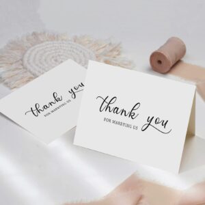 Wedding Card to Officiant, Thank You for Marrying Us, Thank You Card for Priest, Minister, Judge, Pastor