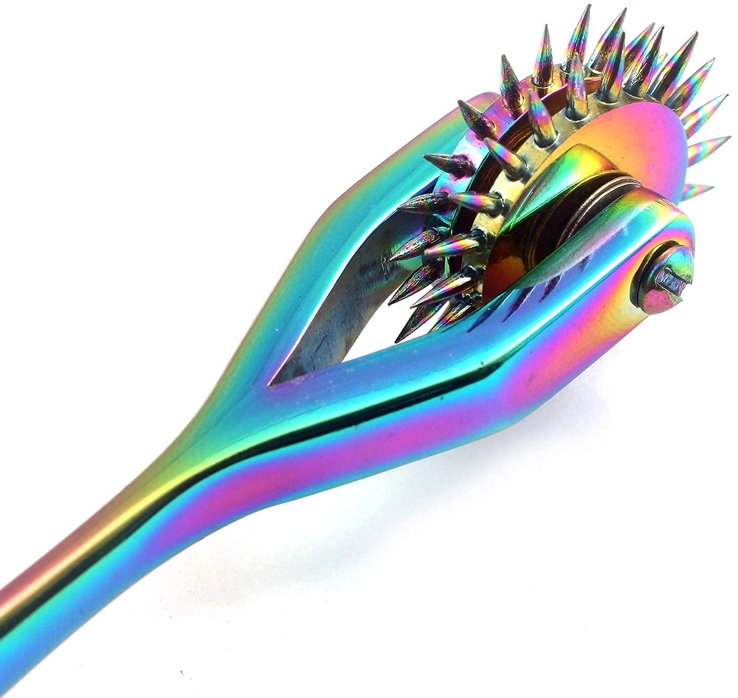 Wartenberg Neuro Pinwheel Stainless Steel 2 Head Diagnostic Instrument Pin Wheel - Multi Color Rainbow