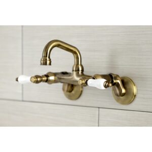 Kingston Brass KS512AB Kingston Bar Faucet, Antique Brass