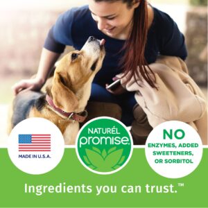 Naturel Promise Fresh Dental Clean Teeth Dental Wipes for Pets, 50 Count, Fresh Mint - Helps Remove Plaque, Tartar & Freshen Breath - Made in The USA