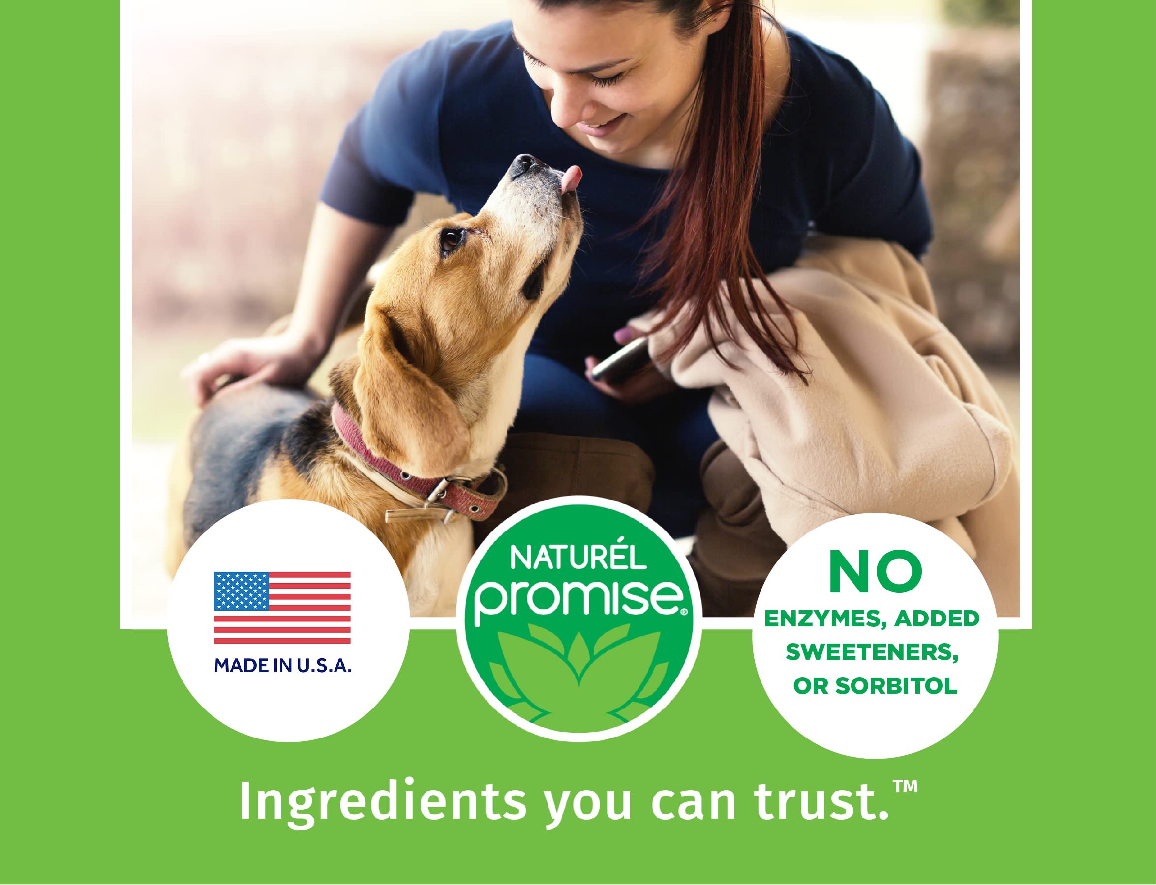 Naturel Promise Fresh Dental Clean Teeth Dental Wipes for Pets, 50 Count, Fresh Mint - Helps Remove Plaque, Tartar & Freshen Breath - Made in The USA