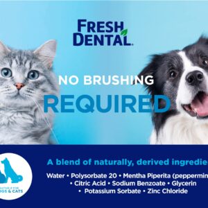 Naturel Promise Fresh Dental Clean Teeth Dental Wipes for Pets, 50 Count, Fresh Mint - Helps Remove Plaque, Tartar & Freshen Breath - Made in The USA