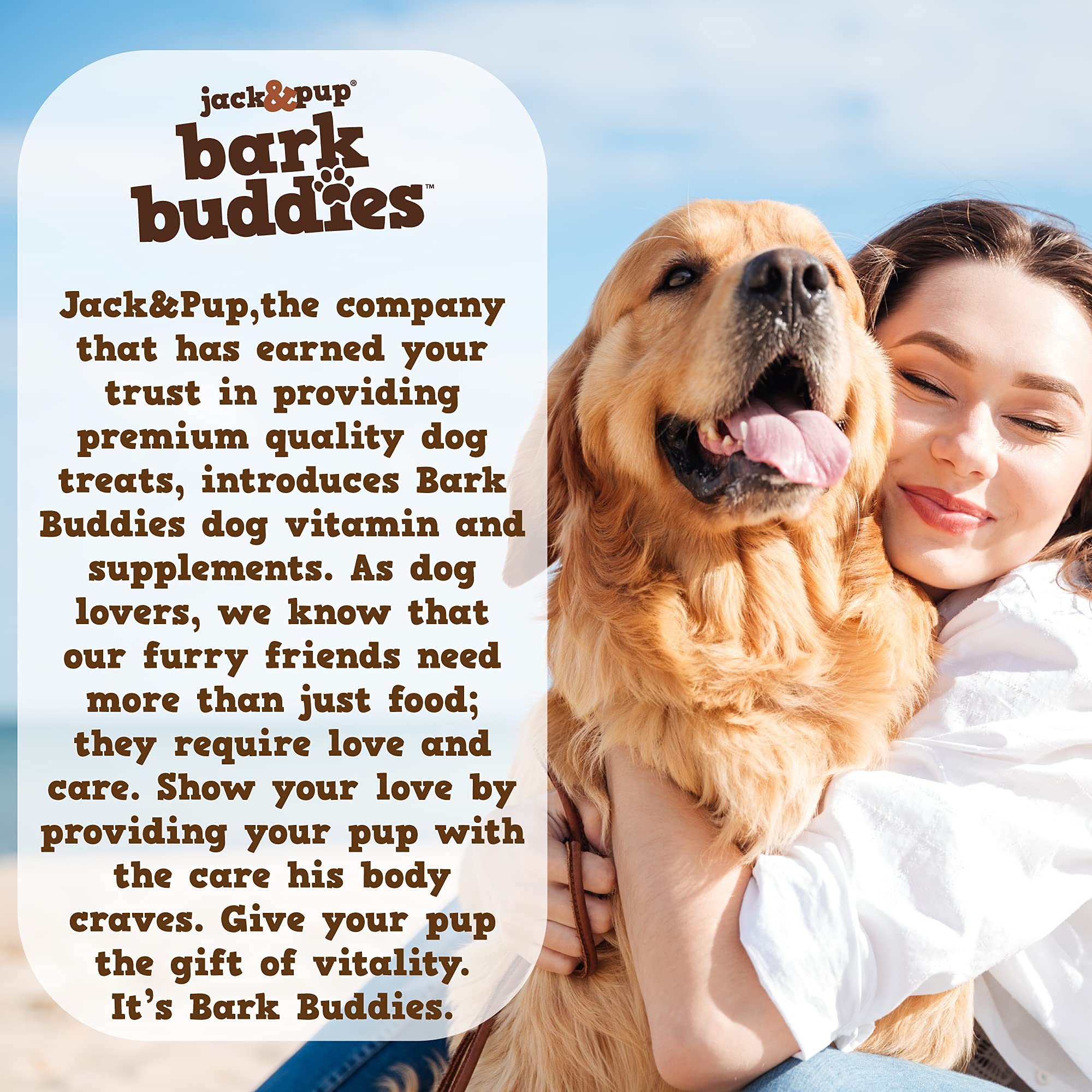 Jack&Pup Bundle - Bully Sticks + Pro-Digest Supplements | 6-Inch Odor Free [Standard Size] Bully Sticks (25 Pack) | Pro-Digest Probiotics for Dogs (60 Chews)…