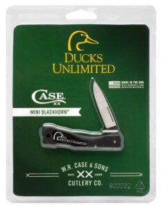 case xx ducks unlimited black blackhorn lockback stainless 17526 pocket knife knives