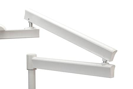 DCI 8733LT Flex Arm, Post Mount, with Light Counterbalance Spring, 50", White