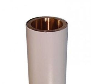 dci 4764 post, 24" gray, with oilite bushing