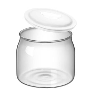 bear yogurt maker glass jar with lid 1qt for yogurt maker machine/ c10t1 yogurt maker replacement