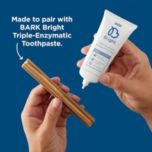 BARK Bright Dental Sticks for Large Dogs Chews, 12.2 oz., Count of 15