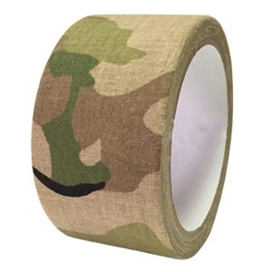 homeemoh 5cm x 5m self adhesive protective camouflage tape, camo wrap waterproof tape stretch bandage duct tape for outdoor camping,cp