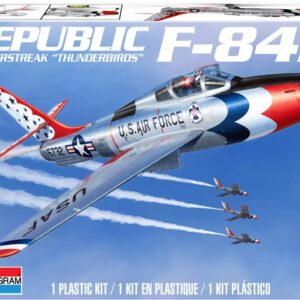 Revell 85-5996 Republic F-84F Thunderstreak Thunderbirds 1:48 Scale 75-Piece Skill Level 4 Model Airplane Building Kit