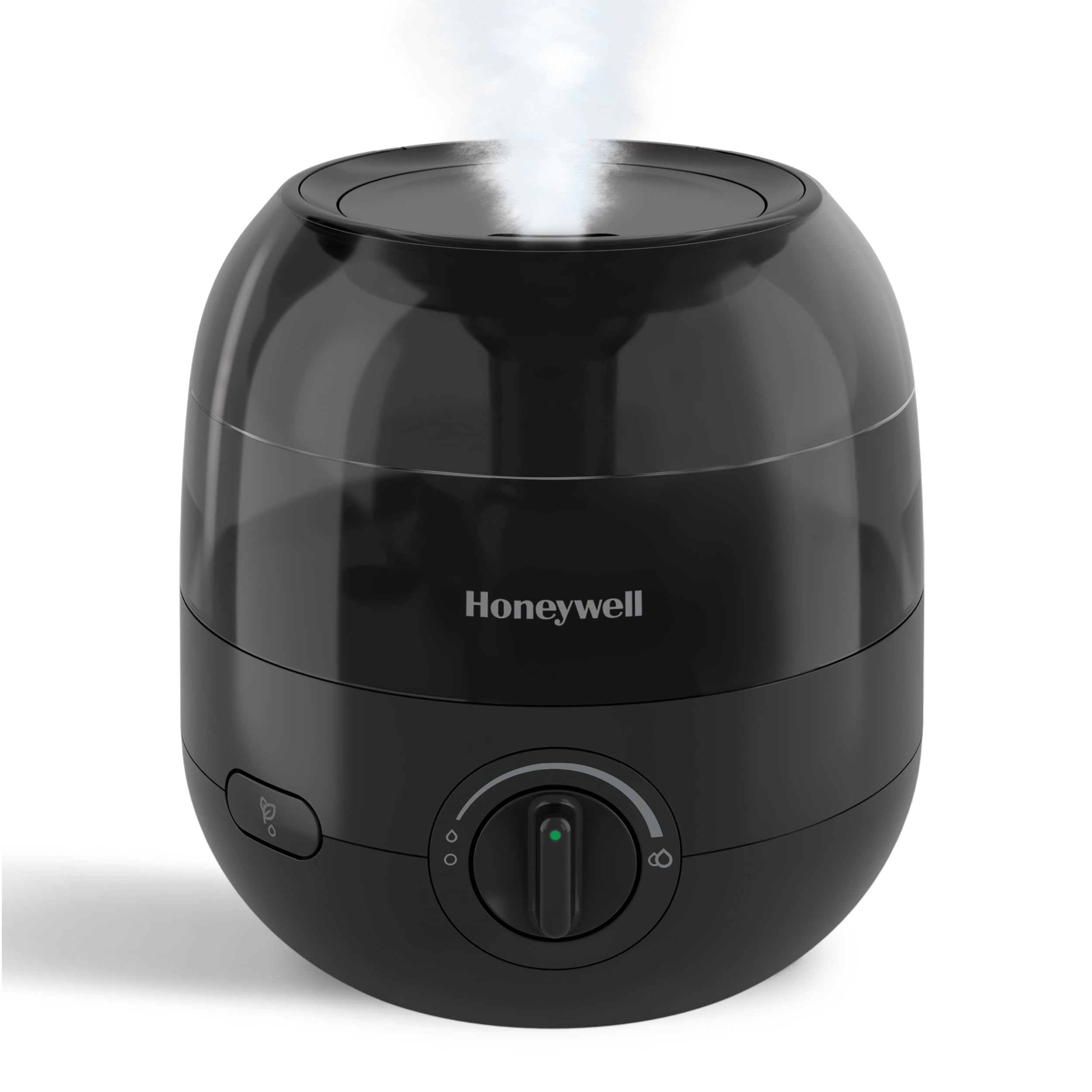 Honeywell Mini Cool Mist humidifier, Easy to Fill and Clean, humidifier for small Bedroom, Kids Rooms, or office. Ultra Quiet Operation and Auto Shut-Off - Black, HUL525B