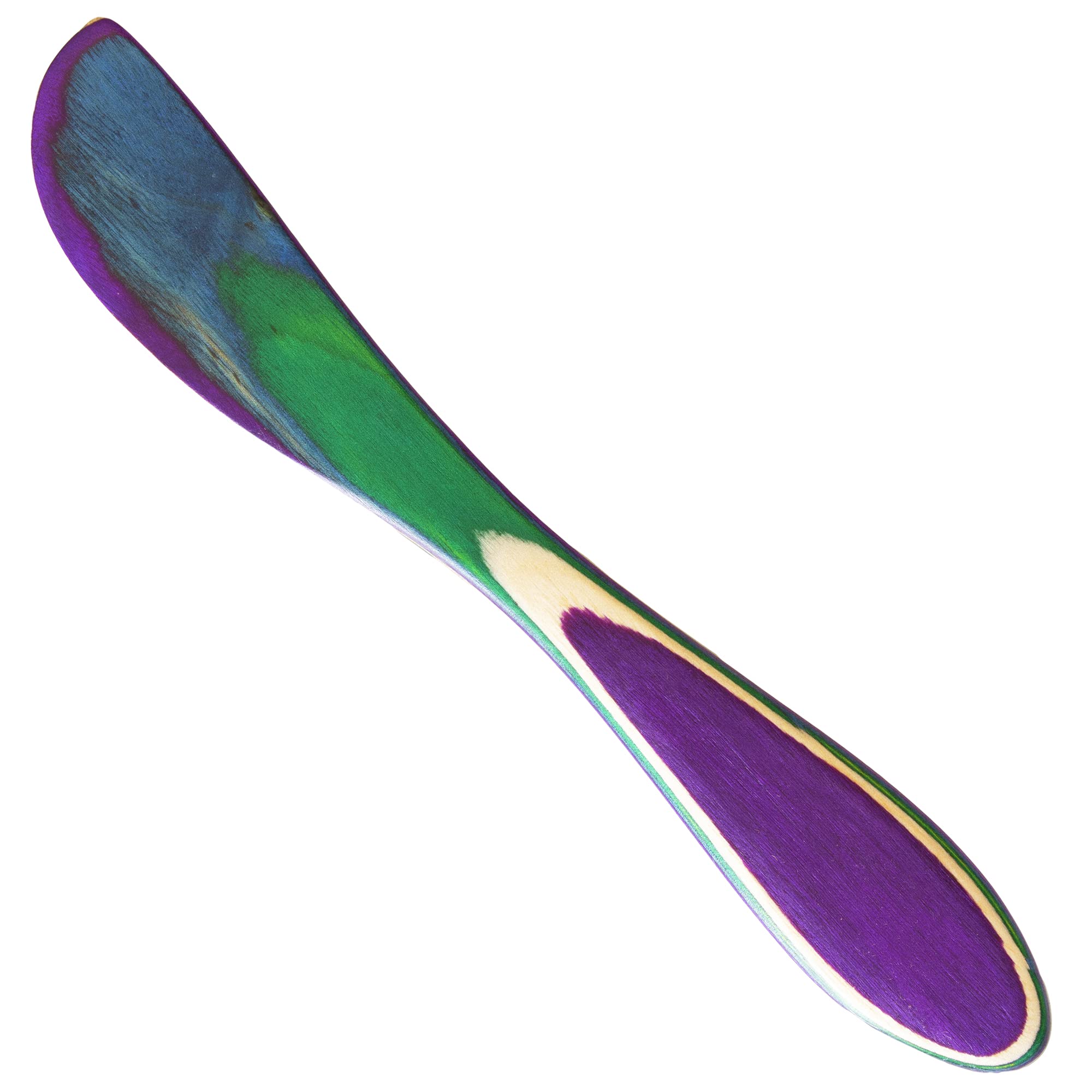 Totally Bamboo Baltique Mumbai Collection 8" Spreading Knife in Colored Birch Wood