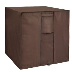 brivic air conditioner covers for outside unit winter ac covers for outside fits up to 30 x 30 x 36 inches