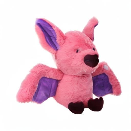 JOYIN 14 Inches Pink Realistic Bat Plush Halloween Bat Soft Hugging Plushie Pillow Decor Squishy Toy Stuffed Animal for Birthdays, Christmas and Present Idea