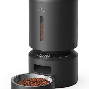 PETLIBRO Automatic Cat Feeder, Automatic Dog Feeder with Freshness Preservation, 5L Timed Cat Feeders for Dry Food, Up to 6 Meals Per Day, Granary Pet Feeder for Cats/Dogs