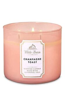 bath & body works champagne toast 3-wick scented candle