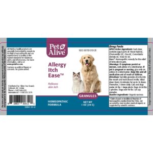 PetAlive Allergy Itch Ease Granules