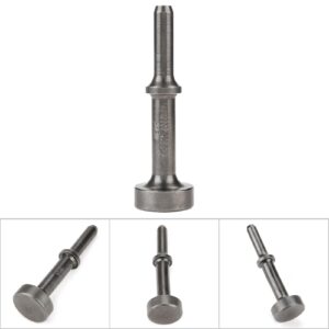 Pneumatic Air Hammer Bit, Extended Smoothing Hammer Bit, Special Alloy Steel Pneumatic Drifts for Metals Wood(100mm)