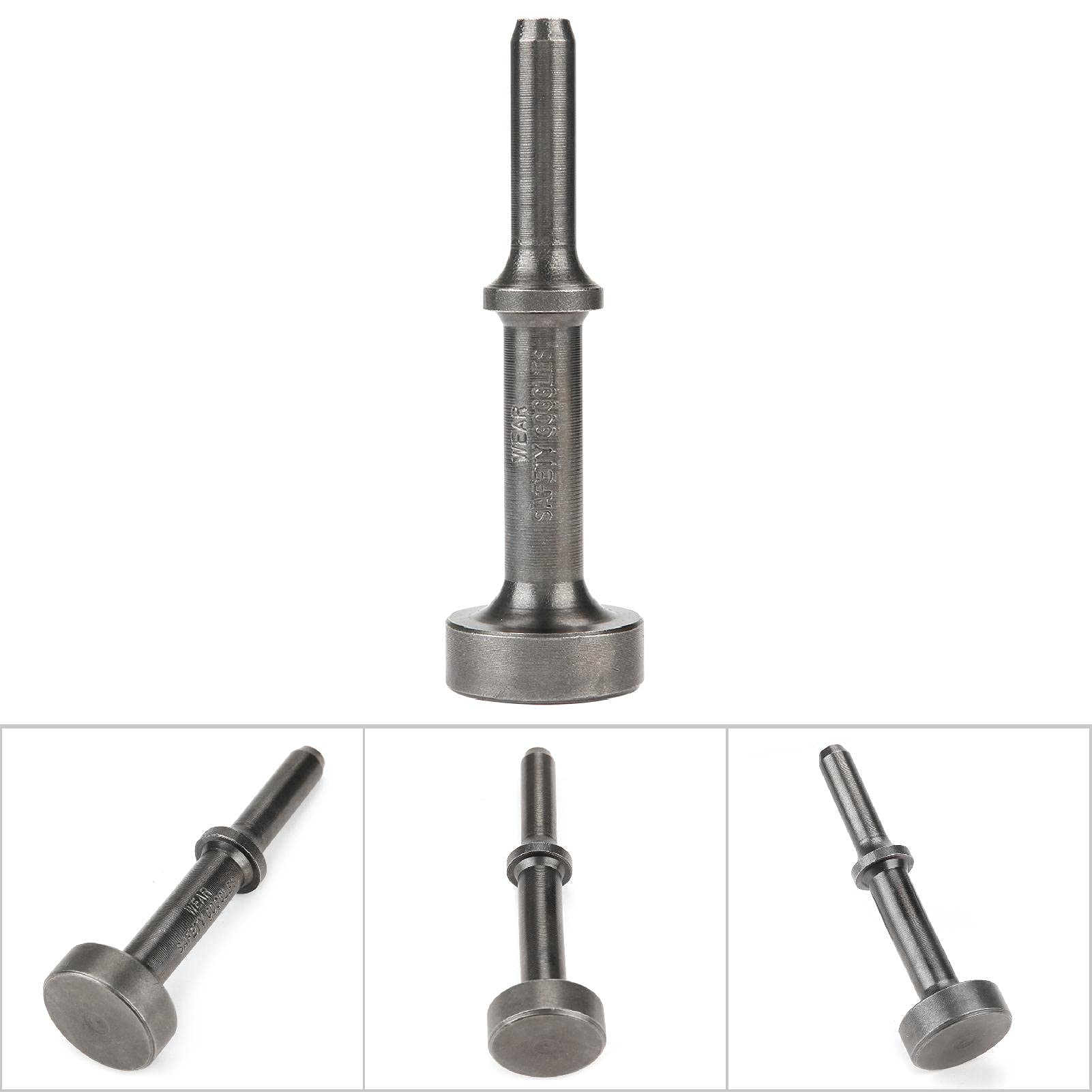 Pneumatic Air Hammer Bit, Extended Smoothing Hammer Bit, Special Alloy Steel Pneumatic Drifts for Metals Wood(100mm)