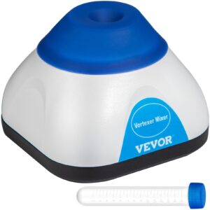 vevor vortex mixer, 3000rpm mini vortex mixer shaker, touch function scientific lab vortex shaker, mix up to 50ml, 6mm orbital diameter for test tube, tattoo ink, nail polish, eyelash adhesives, paint