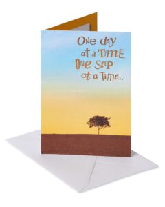 american greetings support card (one day at a time)