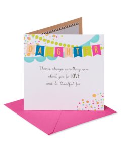 american greetings birthday card for daughter (thankful)