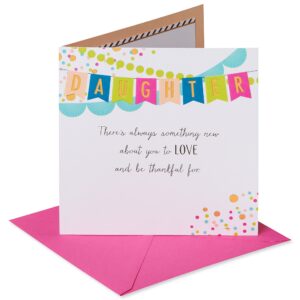 American Greetings Birthday Card for Daughter (Thankful)