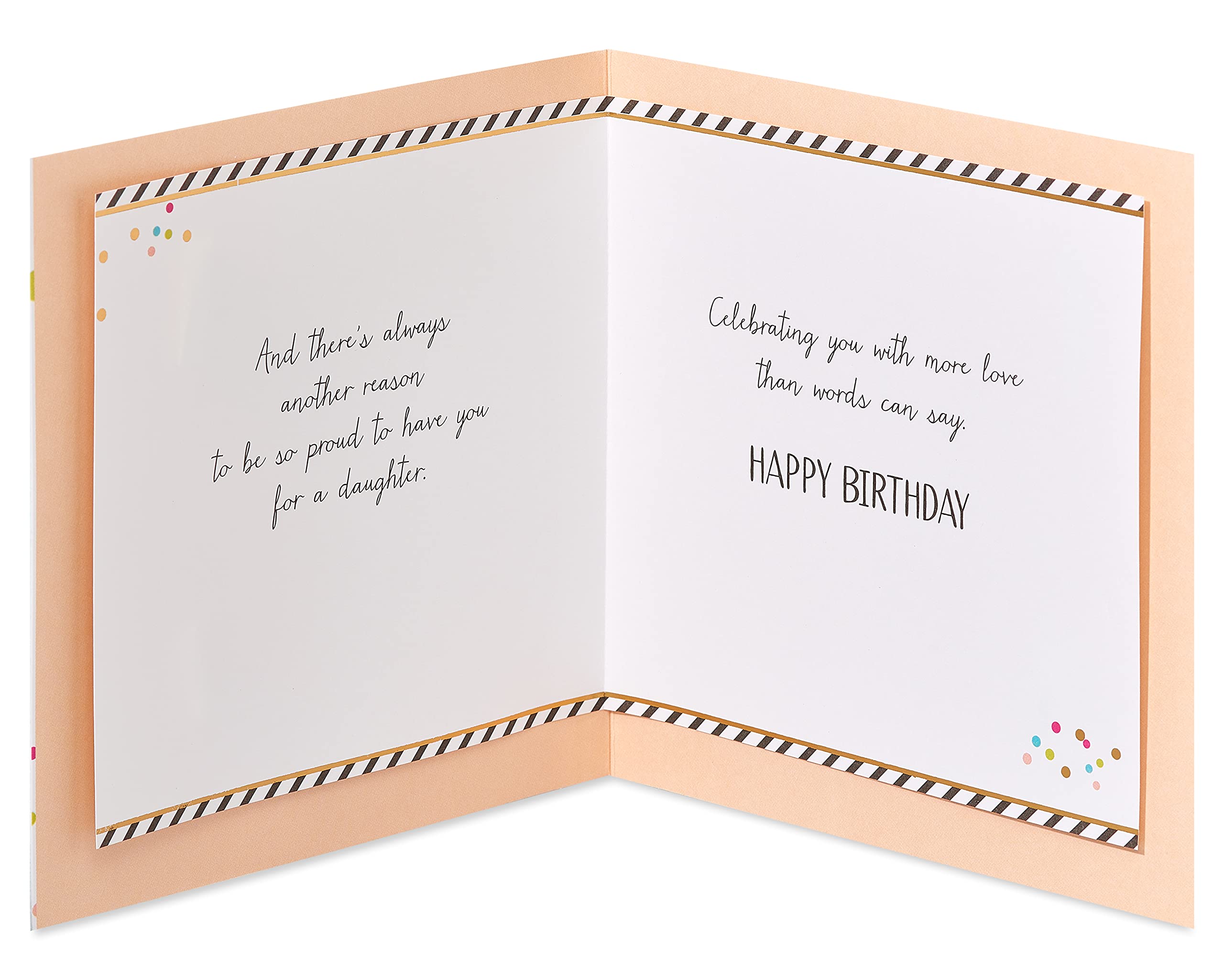 American Greetings Birthday Card for Daughter (Thankful)