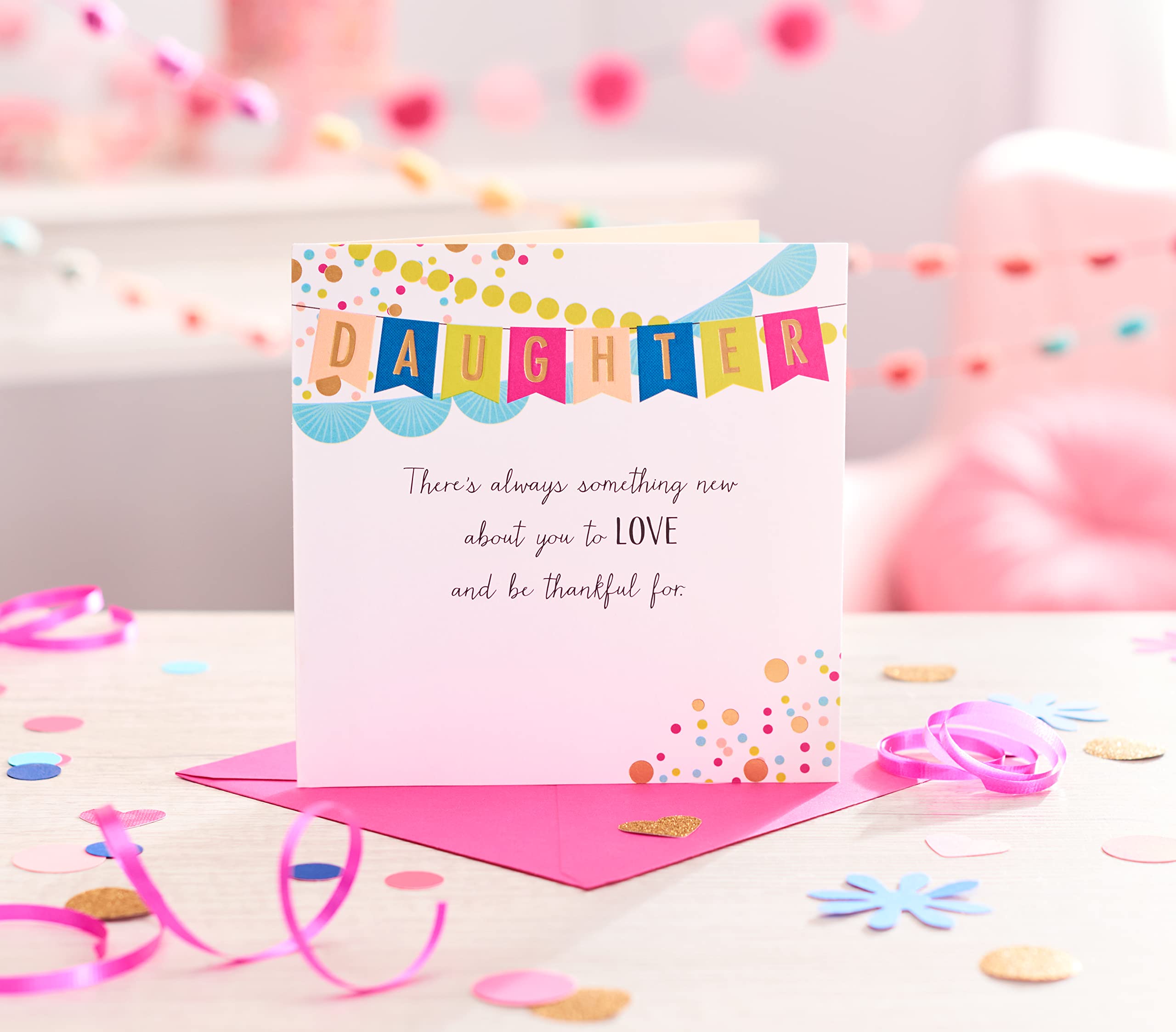 American Greetings Birthday Card for Daughter (Thankful)