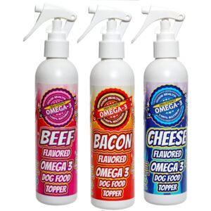 flavored omega 3 sprays 3 bottle pack